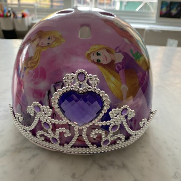 Disney | Toys | Disney Princess Helmet With A Tiara | Poshmark